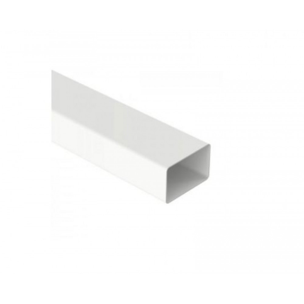 TUBO BAJADA AQUAPLUV RECT.STYLE BLANCO