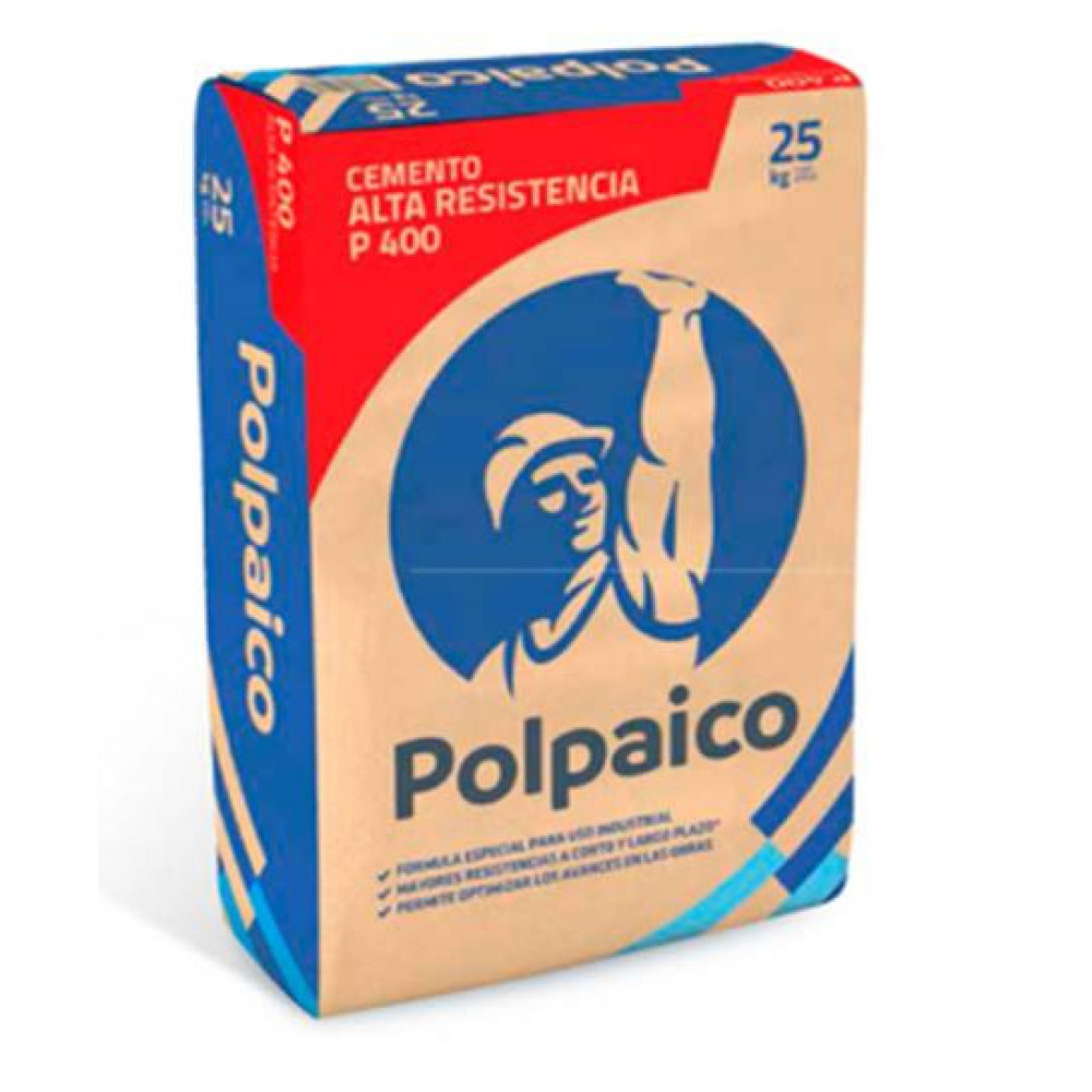 Cemento Polpaico Alta Resistencia 25kg